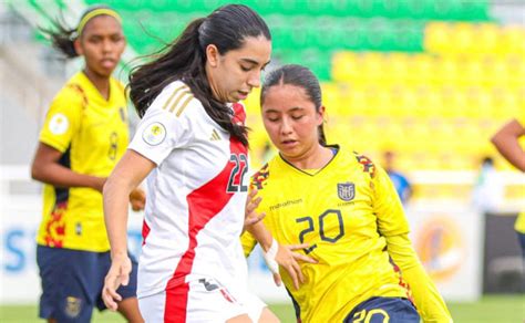 Después De Perú Vs Ecuador Así Queda La Tabla De Posiciones Del