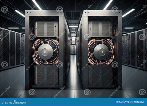 High Performance Data Center Powered By Machine Learning Algorithms And Artificial Intelligence