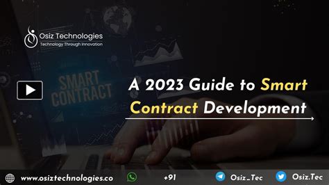 Smart Contract Development Company Osiz Technologies Presentation