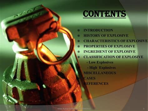 Explosives And Its Classification Pdf