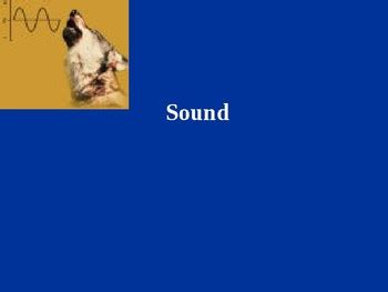 Sound Waves PowerPoint By Chem Queen TPT