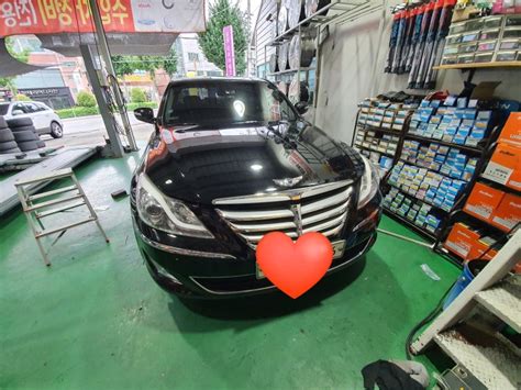 현대 제네시스bh 경고등 점등 산소센서 교환 김해 타이어테크 내외점 네이버 블로그