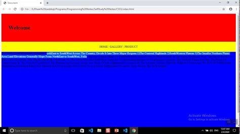 web server html css youtube