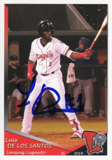 Daily Autograph Luis De Los Santos