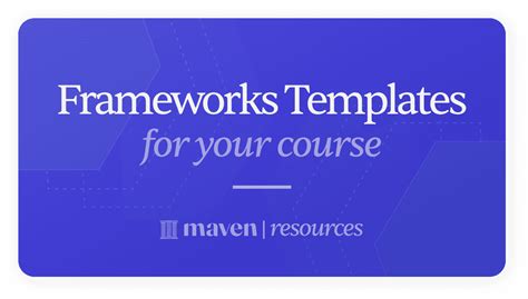 Maven Frameworks Templates To Help Babes Master Your Content