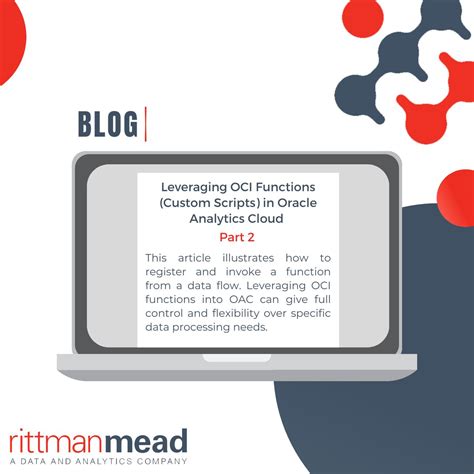 Rittman Mead On Linkedin Dataflow Oraclecloud Oracleanalytics Oci Customscript