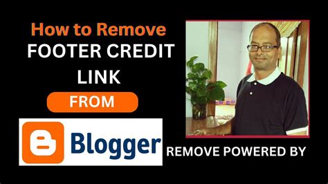 How To Remove Powered By Blogger Powered By Blogger Kaise Remove Kare