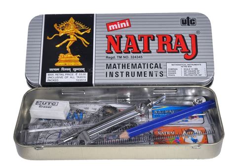 Natraj Steel Gray Mini Geometry Box At ₹ 3150piece In New Delhi Id