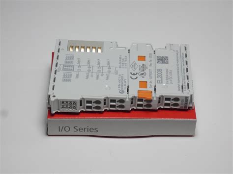Beckhoff El2008 Module Terminal 8x Digital Output 24vdc 0 5a Gpm Surplus