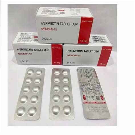 Ivermectine Iverjohn Tablet 3mg At ₹ 350 Strip In Nagpur Id 24593672873