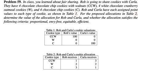 Solved Problem 60. Explain why a proportional allocation for | Chegg.com