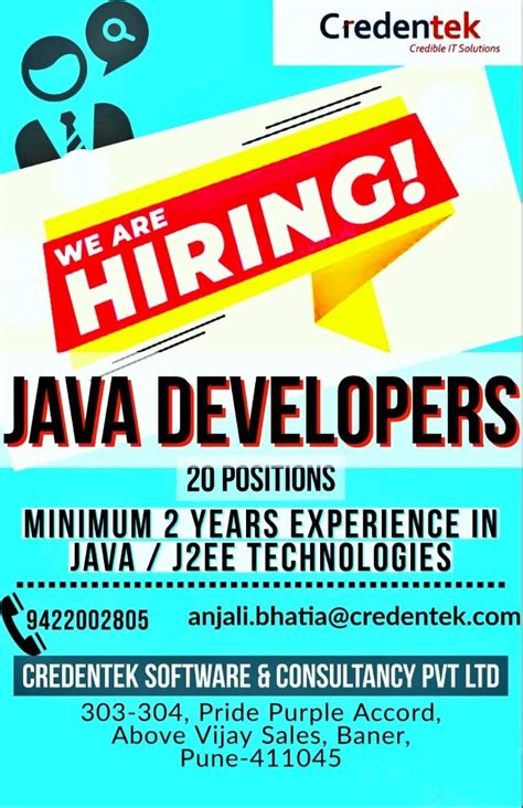 Hiring Java Sanjeev Pathak Pmp® Csm®