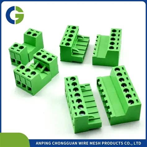 Pluggable Copper Contact 5 08mm Pcb Screw Double Level Terminal Blocks Terminal Block Terminal