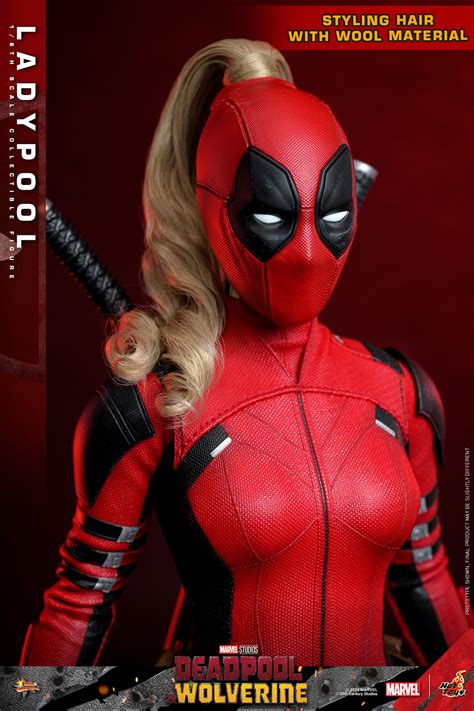 Deadpool And Wolverine Hot Toys Ladypool Figure Full Details And New