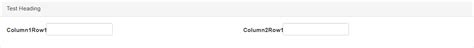 Html My Columns Are Too Small Inside My Panel Stack Overflow
