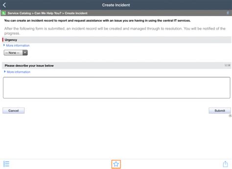 User Guide On ServiceNow Mobile App Information Technology Services