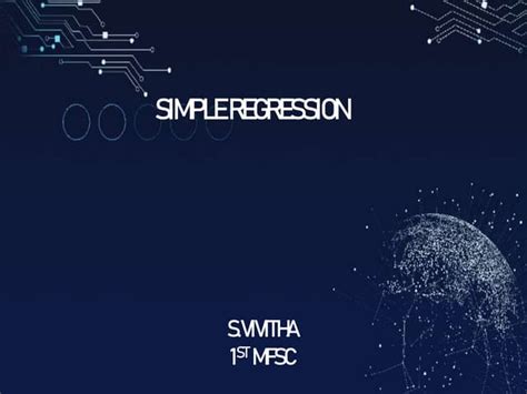 Regression Regression Regression Regression Pptx