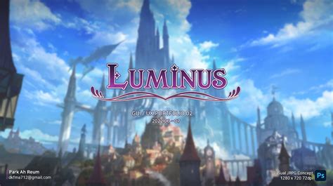 Mobile JRPG UI Design Portfolio Behance