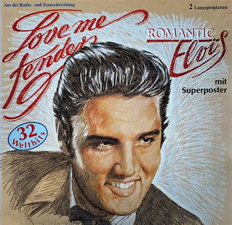 Elvis Presley Love Me Tender Romantic Elvis Vinyl Lp 2490