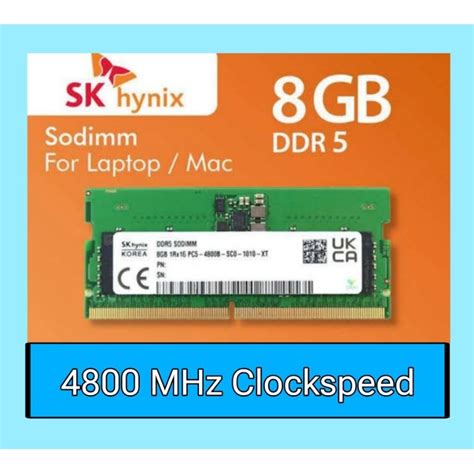 Jual Ram 8gb Ddr5 4800mhz Skhynix [ Termurah ] Shopee Indonesia