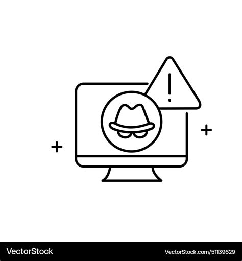 Fraud Detection Icon Design Royalty Free Vector Image