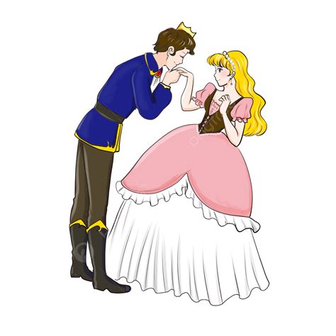 Prince And Princess Cartoon