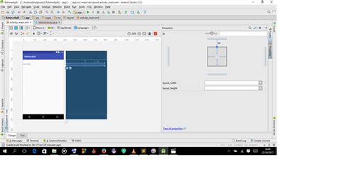 Activitymainxml Android Studio Je Narrive Pas A Voir La Listes Des