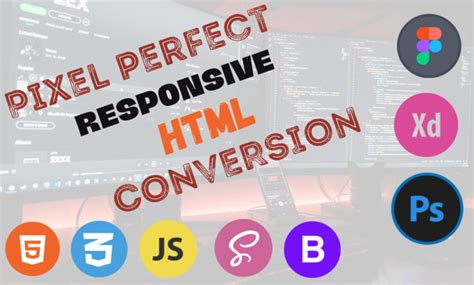 Convert Psd Figma To Pixel Perfect Html Conversion By Husnain Ash Fiverr
