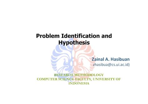 Pdf Research Methodology Computer Science Faculty · Problem