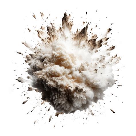 Premium Ai Image Explosion White Background Ai Generative