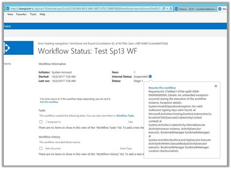 Fixed Workflow 2013 Suspended Event Id 563 No Valid Outbound