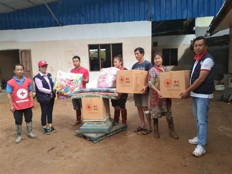 ຫຼາຍພາກສ່ວນເຂົ້າຊ່ວຍເຫຼືອເບື້ອງຕົ້ນ ແກ່ບັນດາບ້ານທີ່ຖືຜົນກະທົບຈາກໄພນ້ຳຖ້ວມ Updatelaos