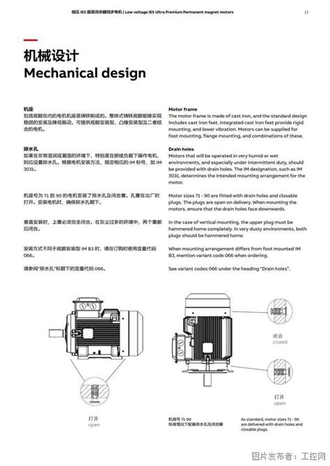 Abb M2bjx低压永磁同步电机
