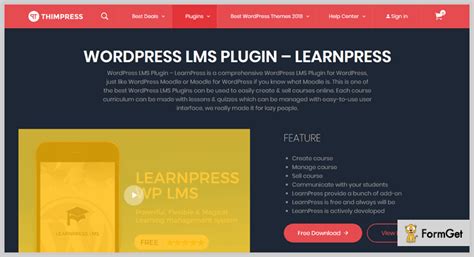 7 Wordpress E Learning Plugins 2022 Free And Paid Formget