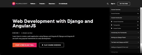 best web development courses on pluralsight