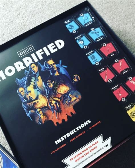Ravensburger Horrified Board Game Rules And Game Components Board