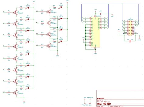 4bit Cpu Td4を動かそう2 Rom基板と動作確認 Kuninet Blog
