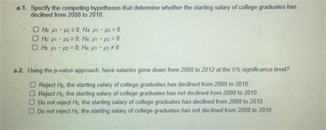 Solved Use Excel As The Class Of 2012 Celebrates The End Chegg Com