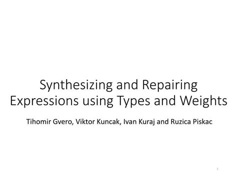 Ppt Synthesizing Expressions With Types Automating Code Completion Powerpoint Presentation