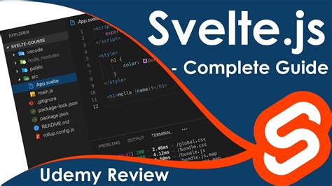 Sveltejs The Complete Guide Udemy Review Youtube