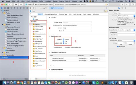 Xcode The IOS Deployment Target IPHONEOS DEPLOYMENT TARGET Is Set To In Flutter How Can