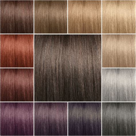 Chocolate Hair Color Chart