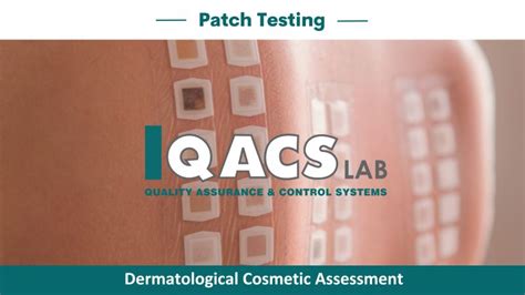Qacs The Challenge Test Laboratory On Linkedin Patch Tests