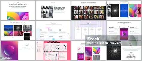최소한의 프레 젠 테이 션 포트폴리오 템플릿 활기찬과 다채로운 추상적인 그라데이션 배경 책자 커버 벡터 디자인입니다 전단지 전단지 브로슈어 보고서 광고에 대 한 프레 젠