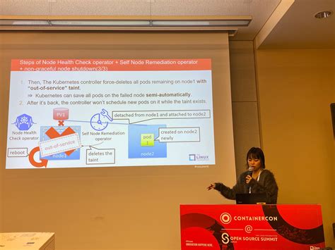 kubernetes フェイルオーバーの改善 non graceful node shutdown open source summit