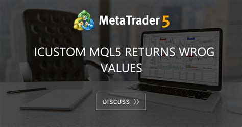 Icustom Mql5 Returns Wrog Values Moving Average Ma General Mql5