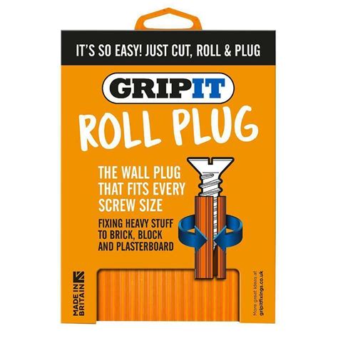 Gripit Roll Plug Homefix Diy