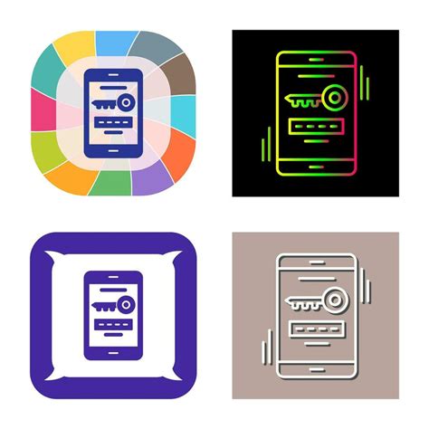 One Time Password Vector Icon 34149821 Vector Art At Vecteezy
