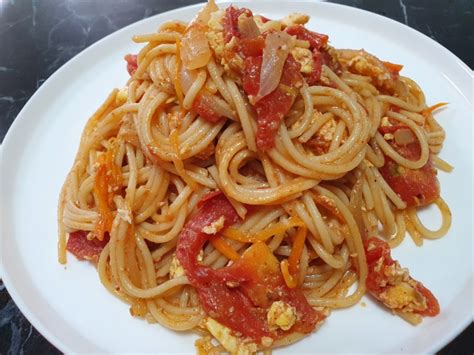 토마토 달걀 파스타
