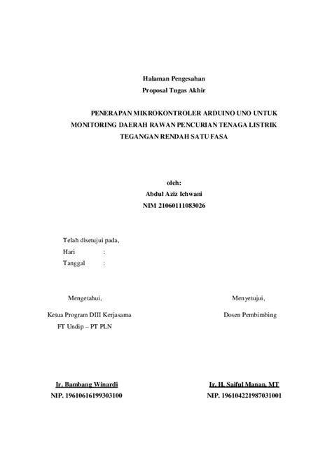 Pdf Proposal Penerapan Mikrokontroler Arduino Uno Untuk Monitoring